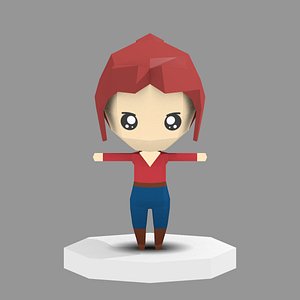 Rig characters base mesh 3D model - TurboSquid 1653054