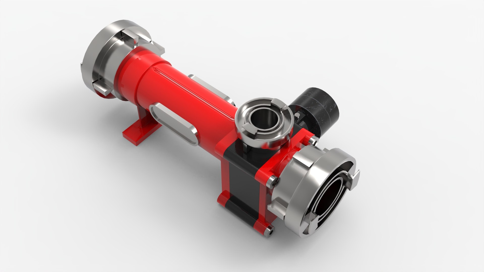 High-Quality 3D Model Of A Firefighting Foam Mixer Model - TurboSquid ...