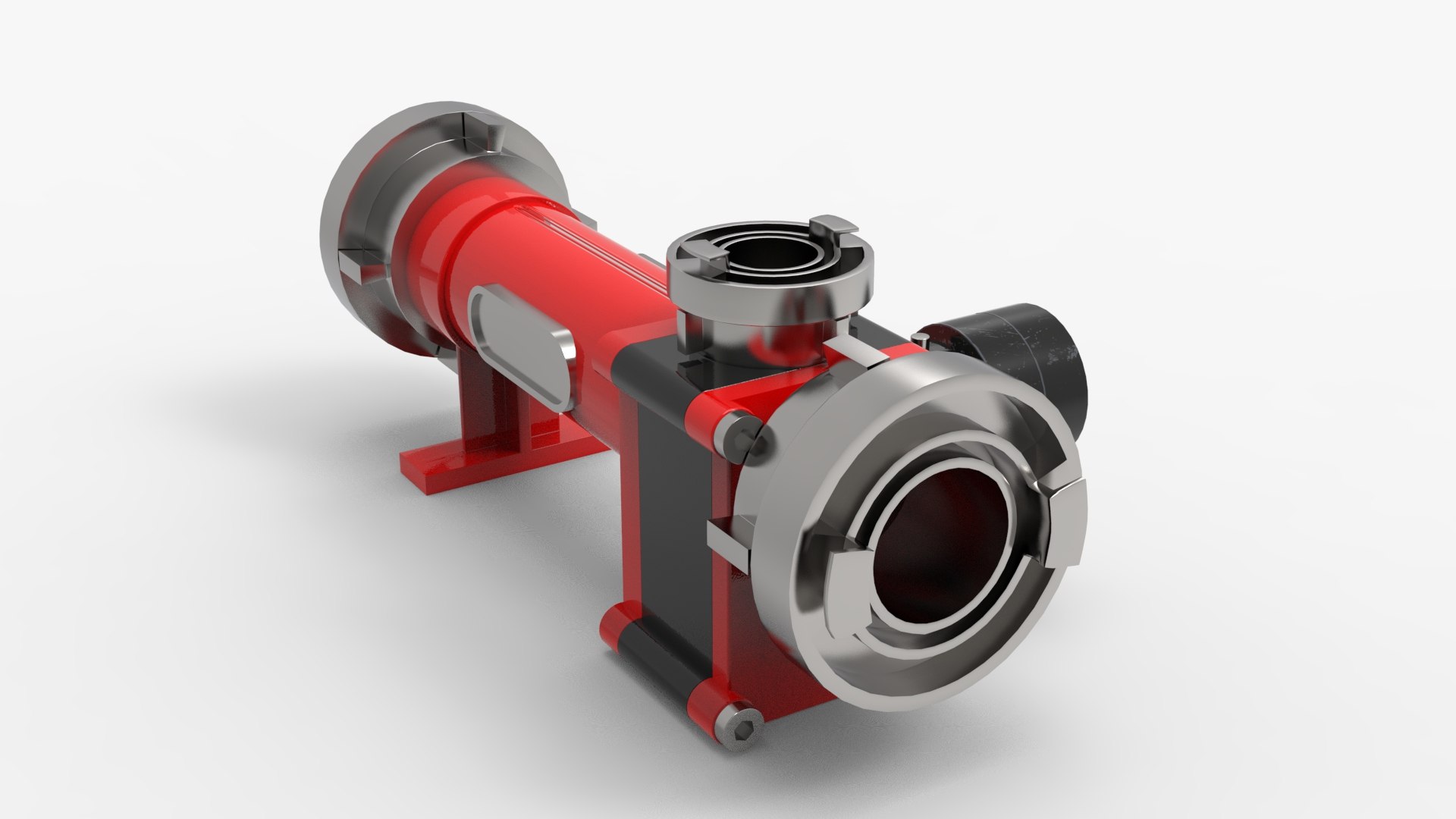 High-Quality 3D Model Of A Firefighting Foam Mixer Model - TurboSquid ...