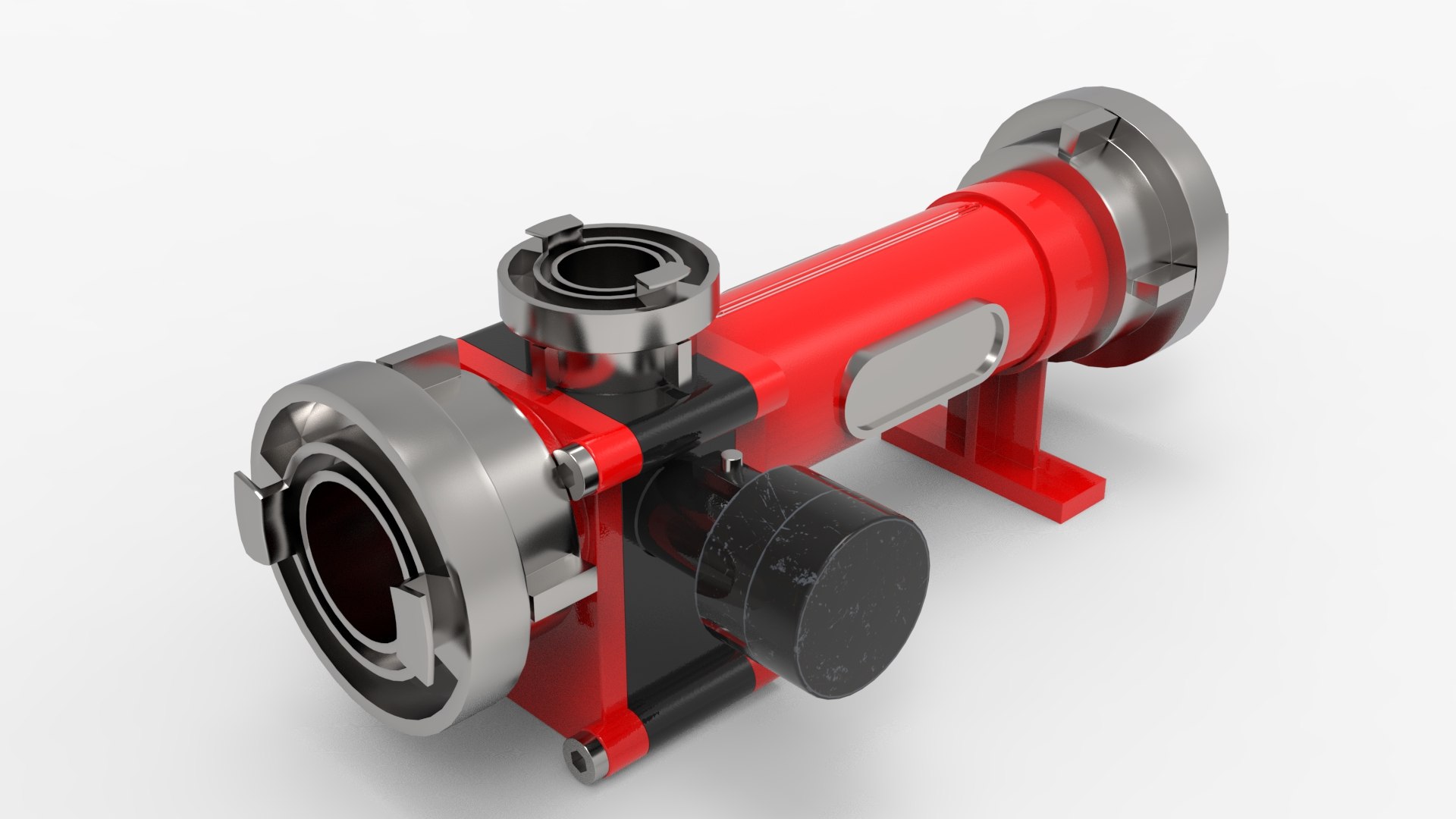 High-Quality 3D Model Of A Firefighting Foam Mixer Model - TurboSquid ...