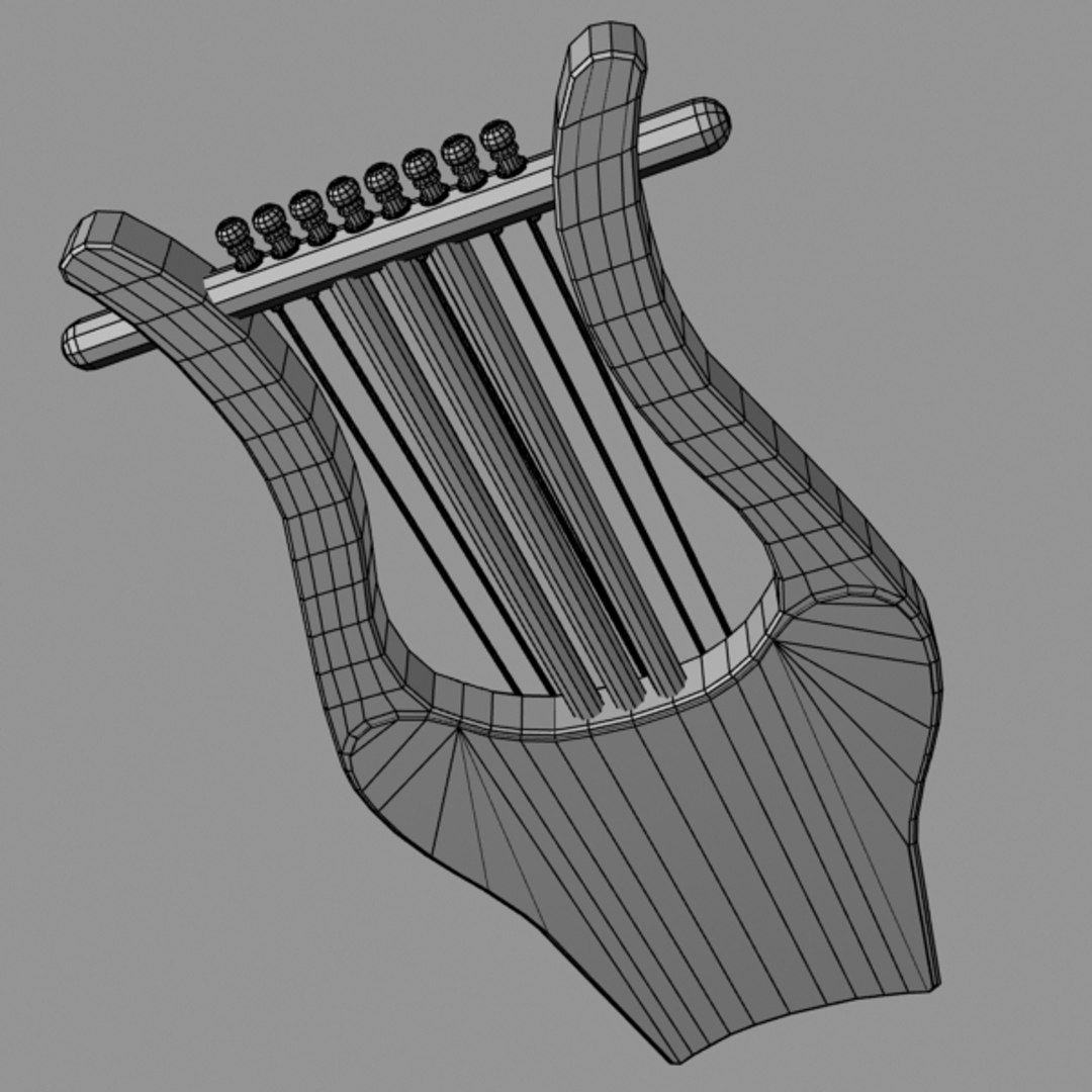 Lyre 3d Max