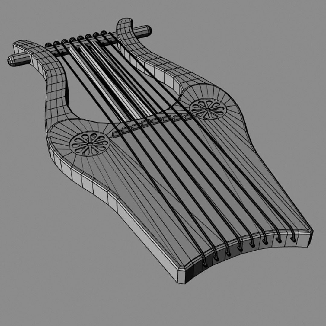 Lyre 3d Max