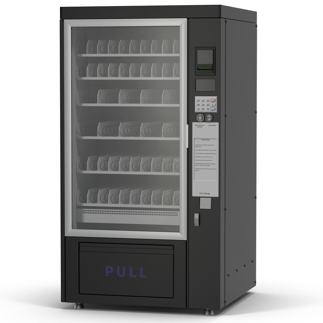 3d Model Drink Vending Machine 2