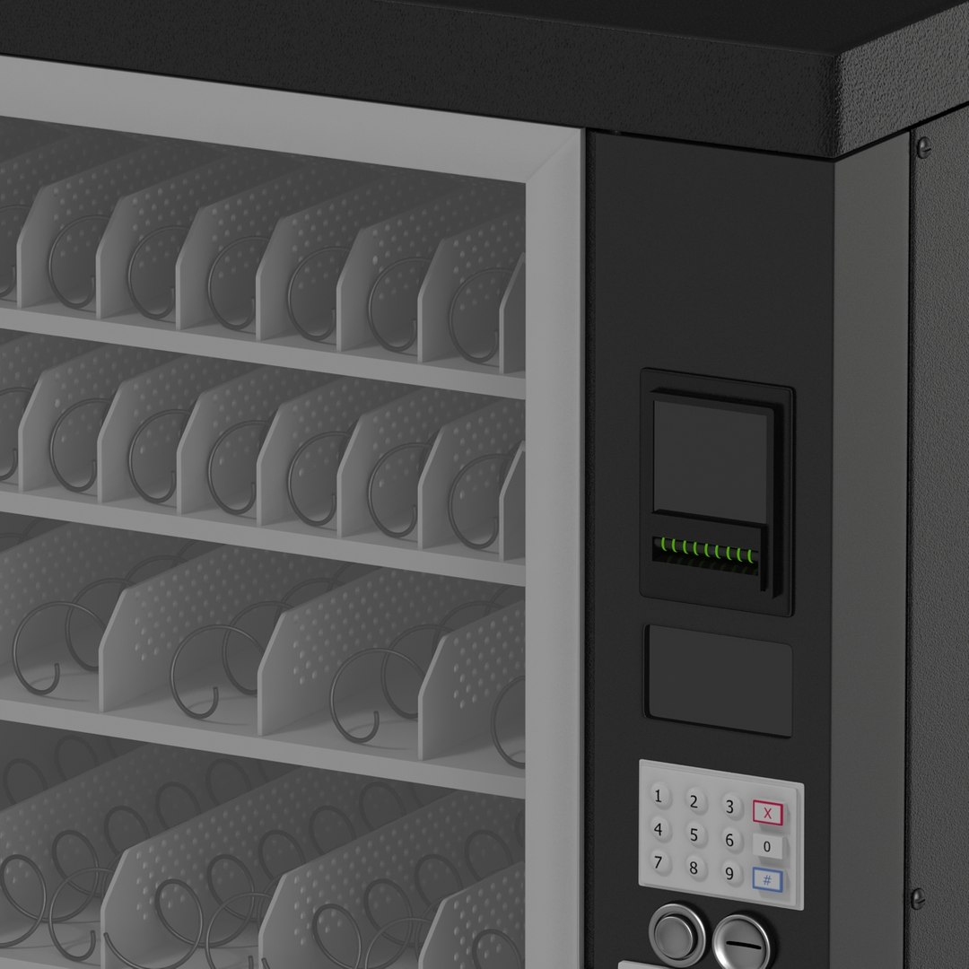 3d Model Drink Vending Machine 2
