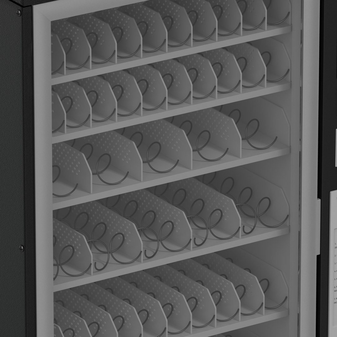 3d Model Drink Vending Machine 2