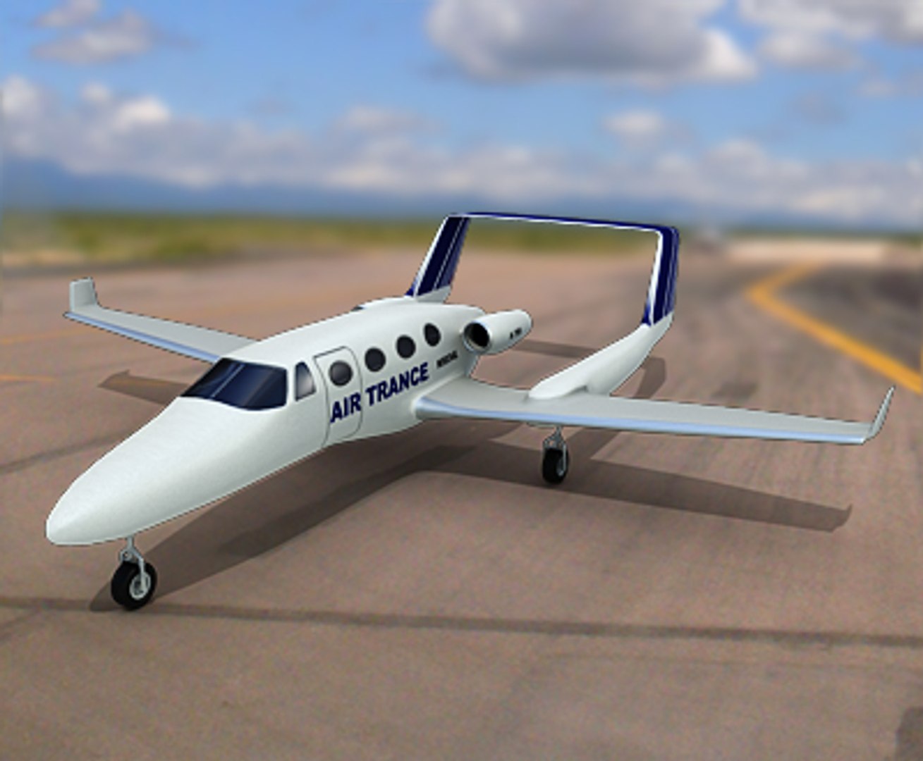 3d Model Adam Aircraft A700