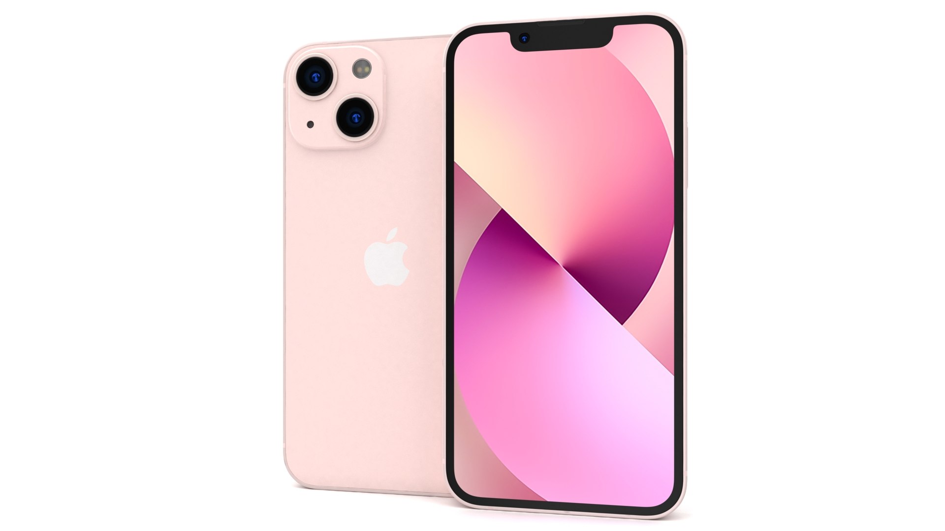 3D Apple IPhone 13 Mini Pink - TurboSquid 1805944