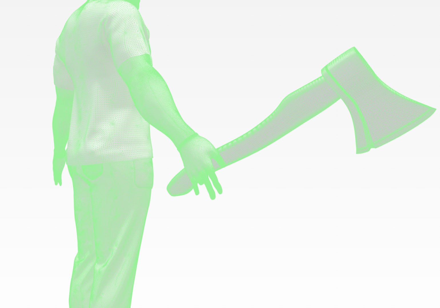 3D Man Axe - TurboSquid 1482774
