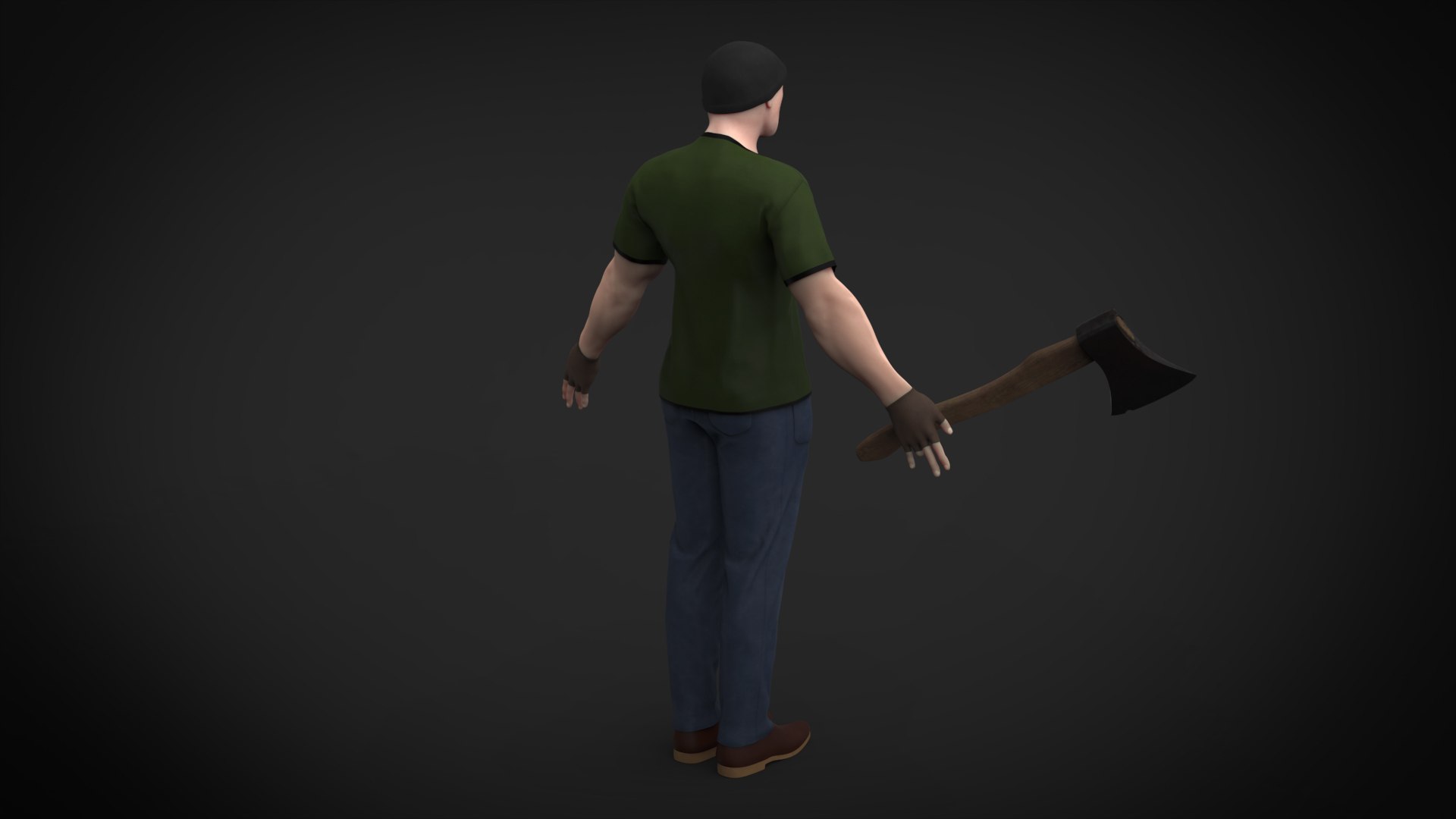 3D Man Axe - TurboSquid 1482774