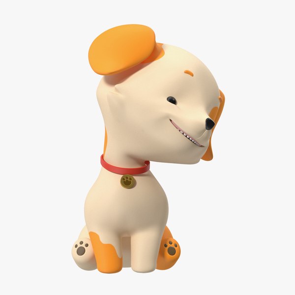 Modo를 위해 조작된 만화 강아지 3D 모델 - TurboSquid 1937802