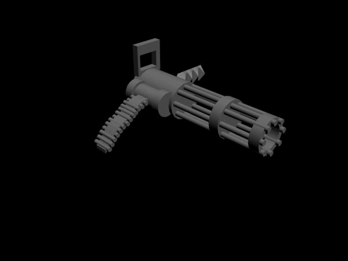Gun Minigun Max