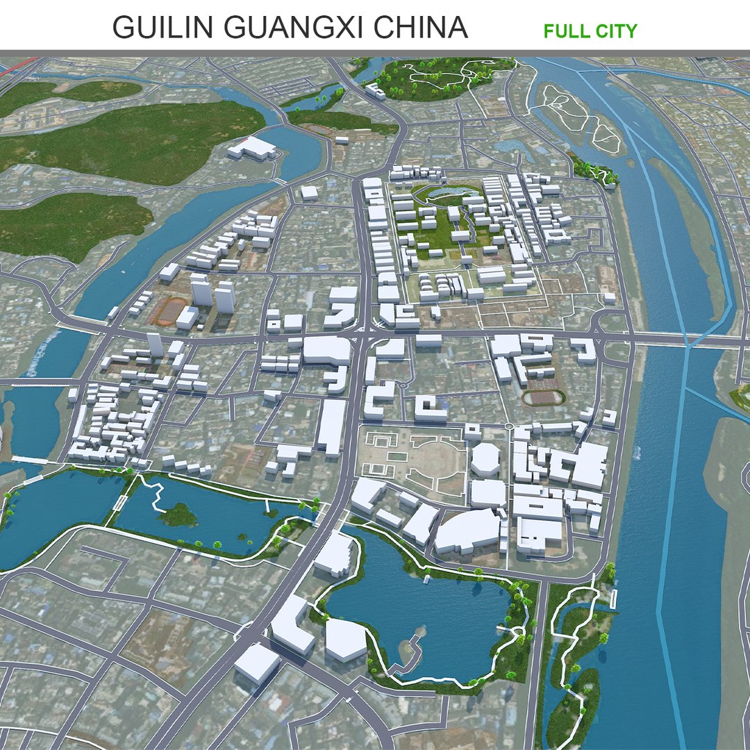 Free 3D Guilin Guangxi China - TurboSquid 2090157