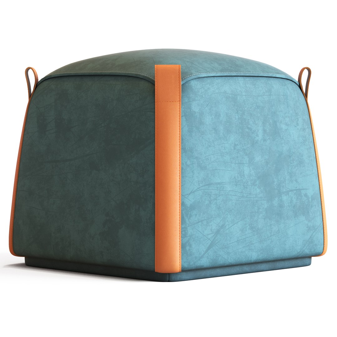 3D Ulivi Manon Pouf Model - TurboSquid 2183089
