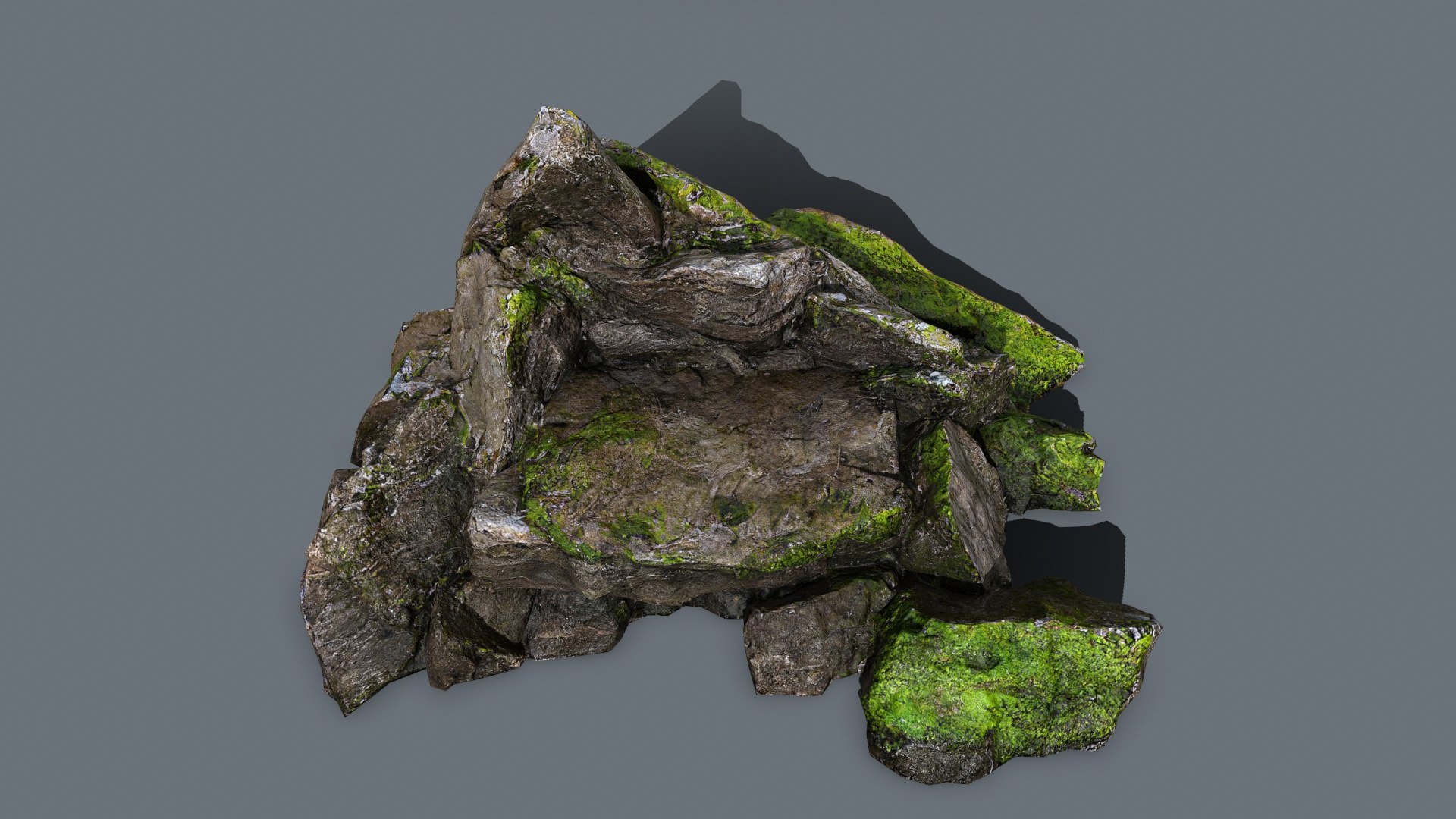 3D Forest Rocks Model - TurboSquid 2194218