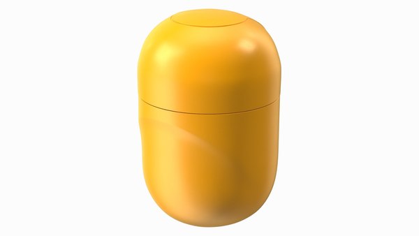 Geschlossener dunkler Kinderei-Kunststoffbehälter 3D-Modell ...