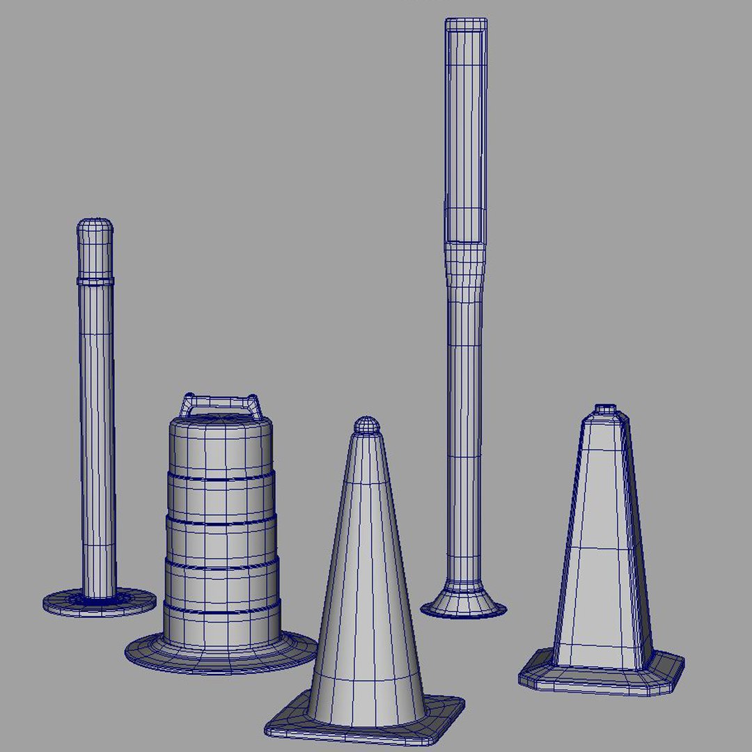 Road Safety Cone 3D Model - TurboSquid 1290060