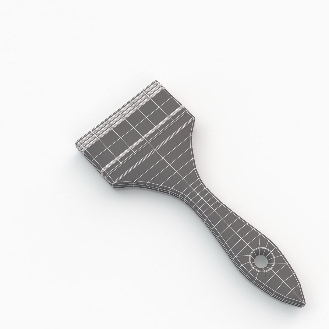 3d Paint Brush Model