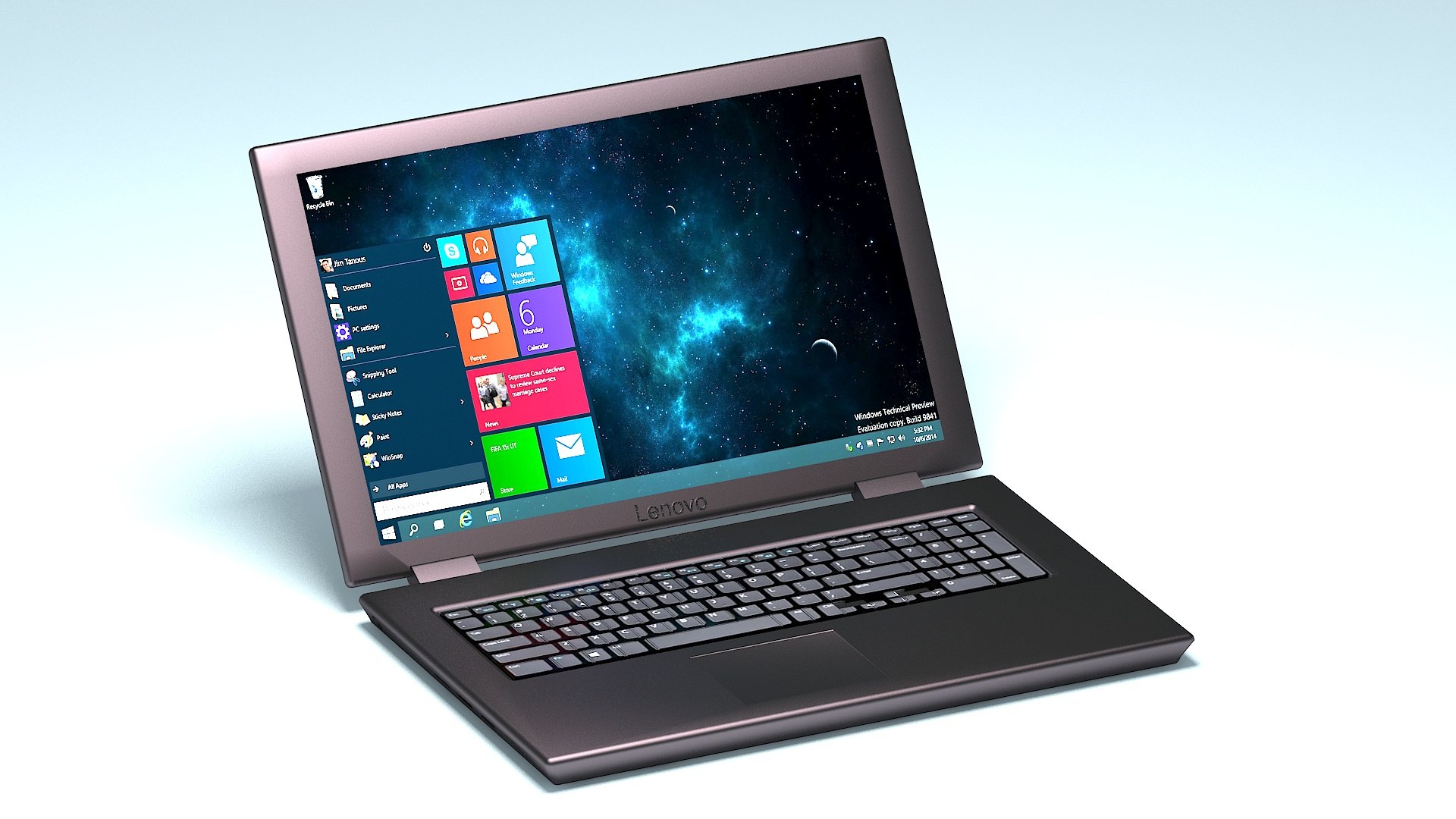 Laptop 3D Model - TurboSquid 1359866