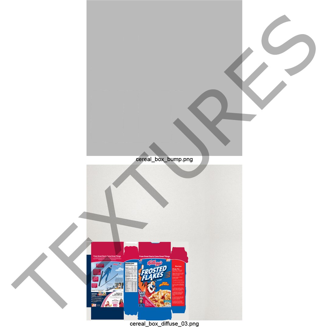 Frosted Flakes Cereal Box Max