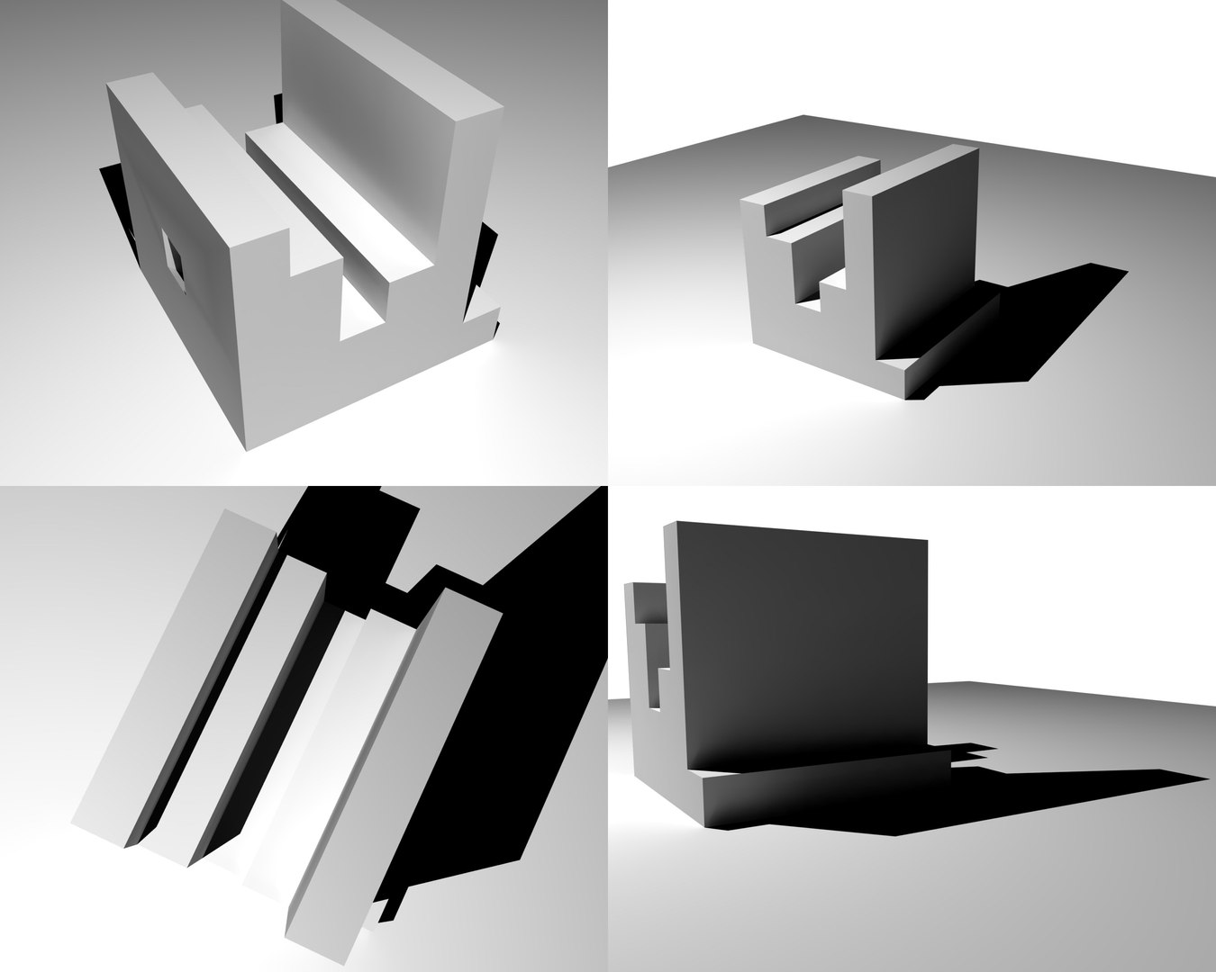 small figures random 3d 3ds