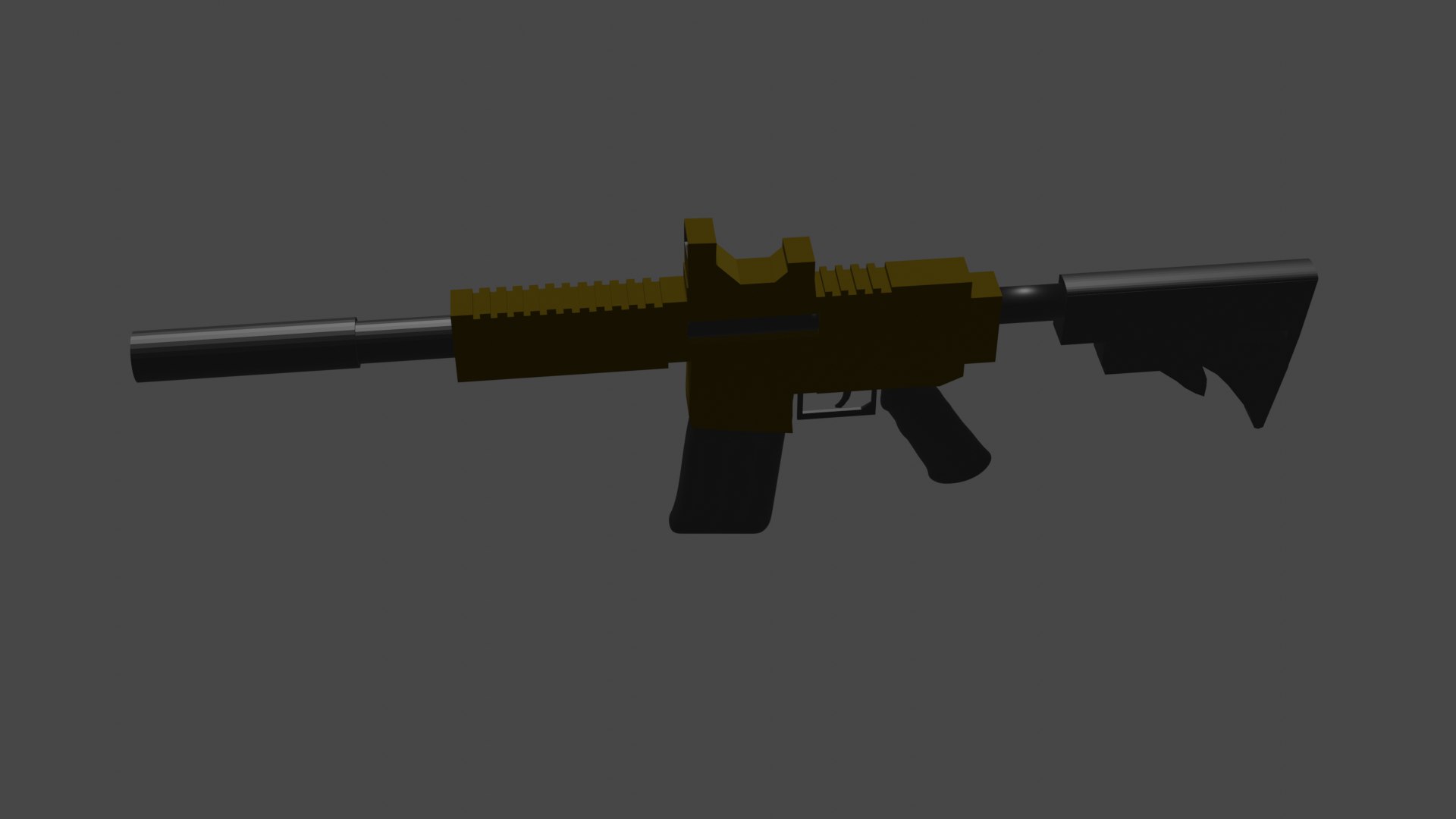 3D Model Rifle Mpw - TurboSquid 1672247