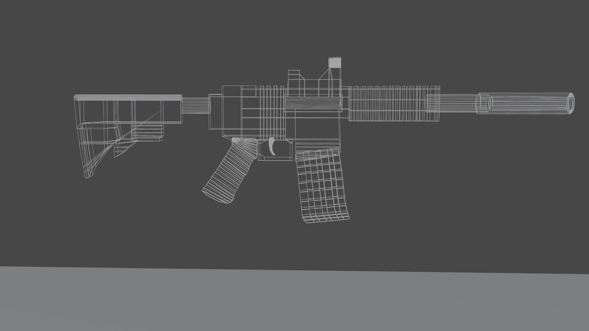 3D Model Rifle Mpw - TurboSquid 1672247