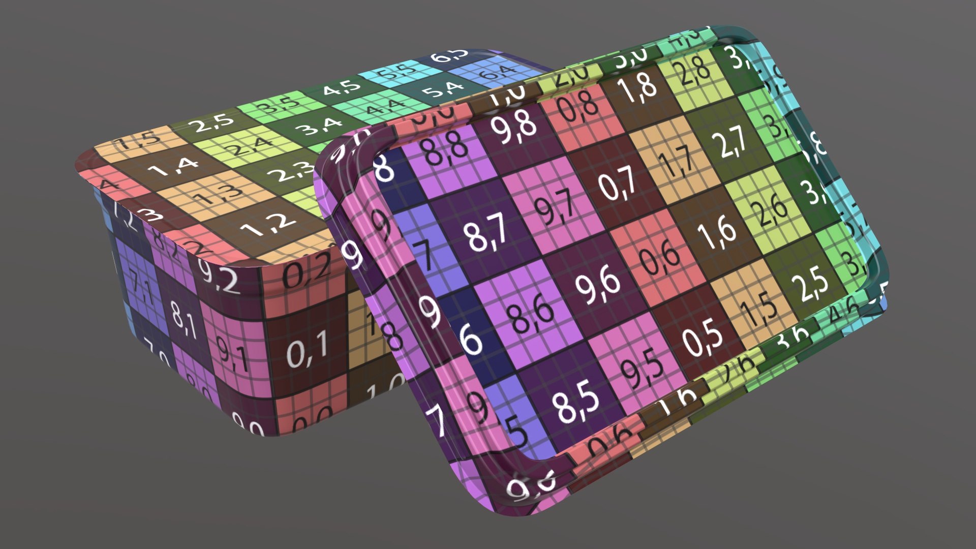 3D model rectangular pack package - TurboSquid 1506396