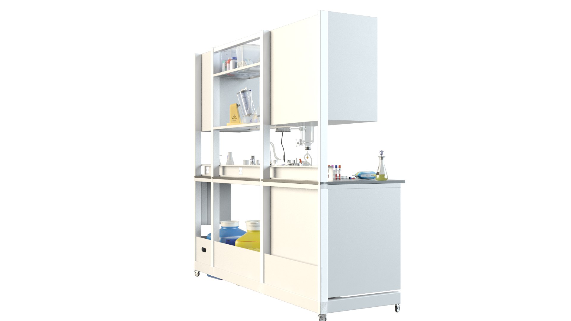 Big Lab Workbench Model - TurboSquid 1765151