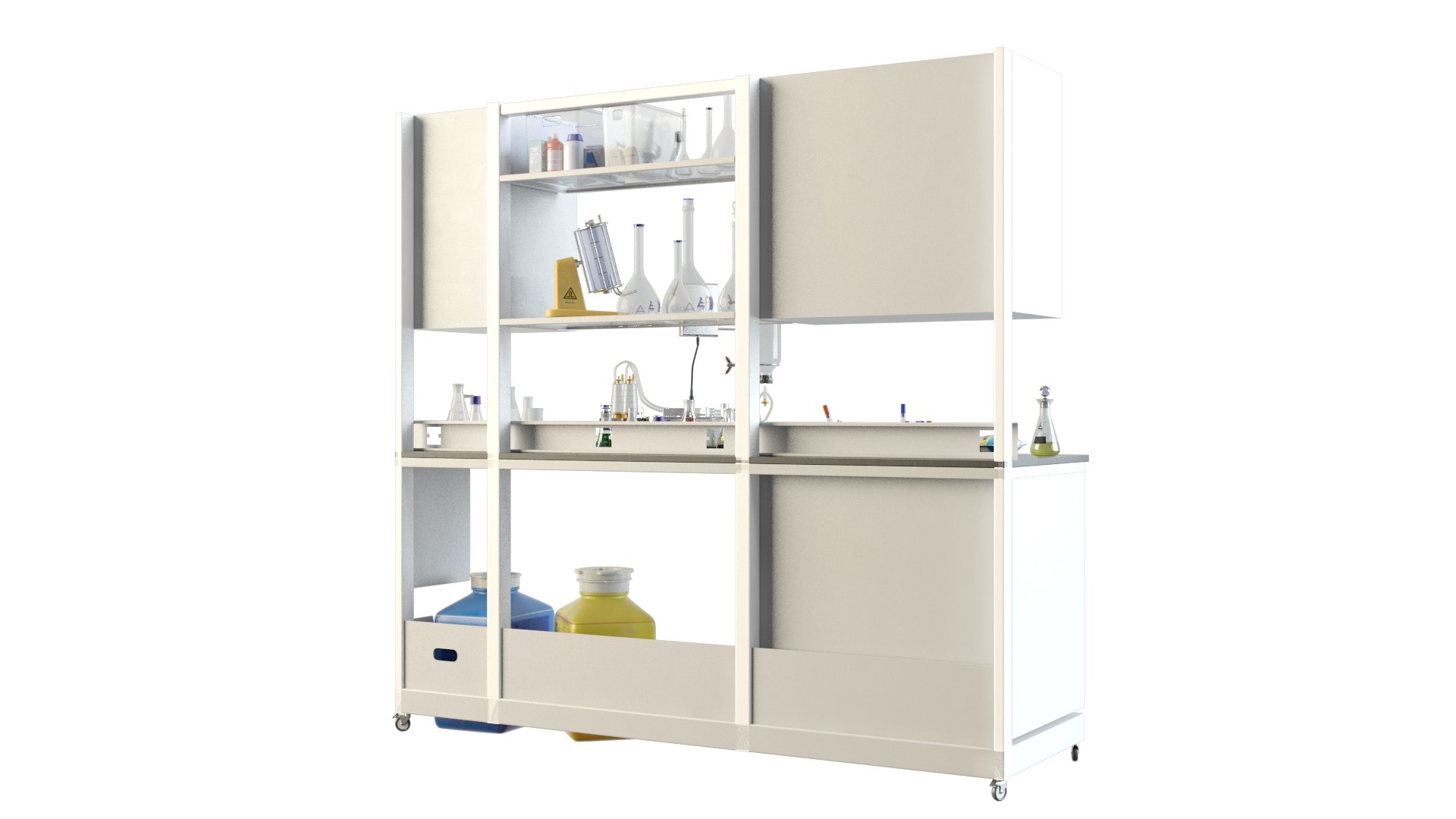 Big Lab Workbench Model - TurboSquid 1765151