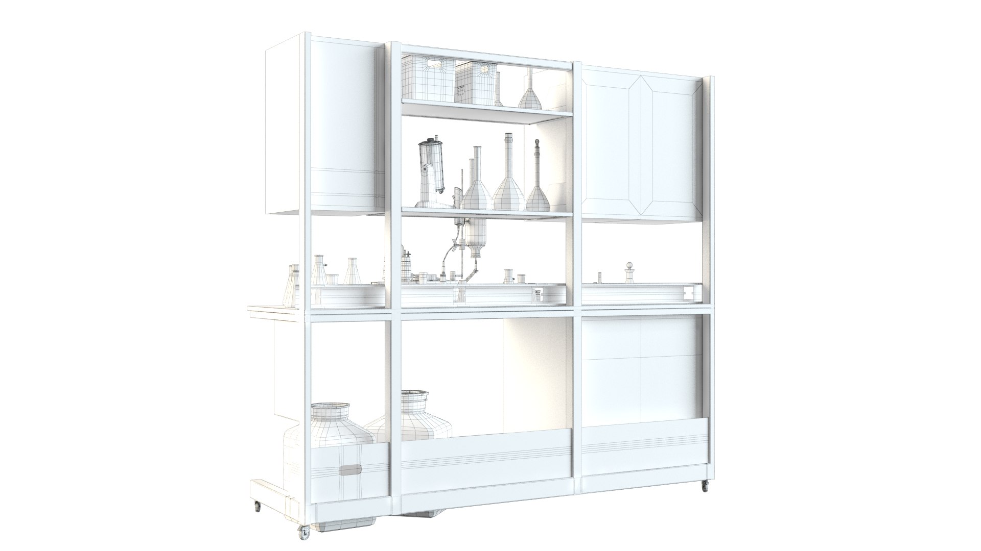 Big Lab Workbench Model - TurboSquid 1765151