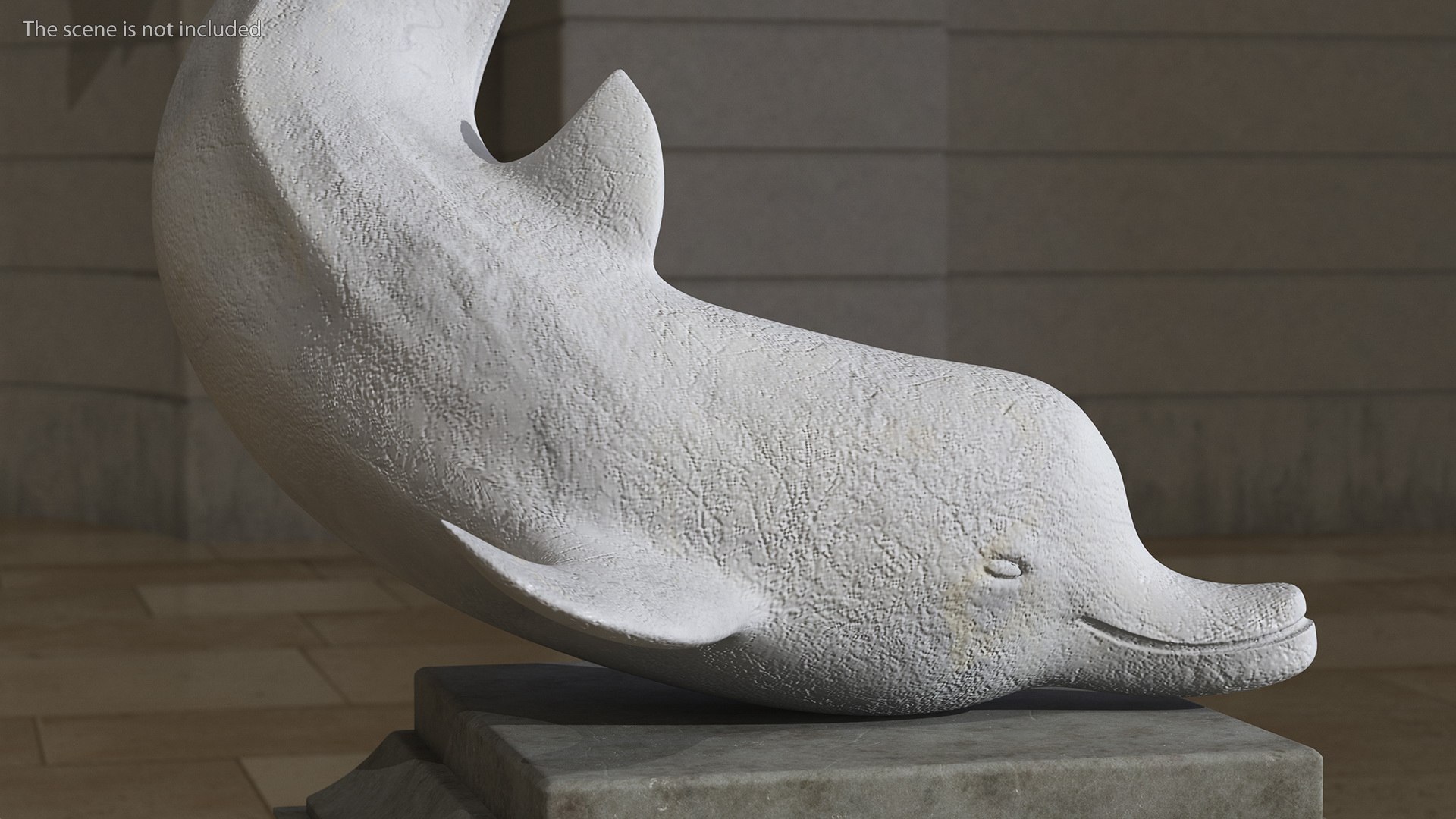 Marble Dolphin Sculpture 3D Model - TurboSquid 1772685