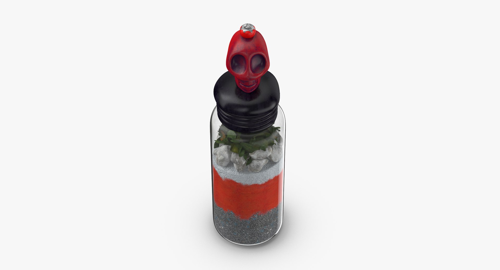 Voodoo Spirit Bottle 03 3d Max