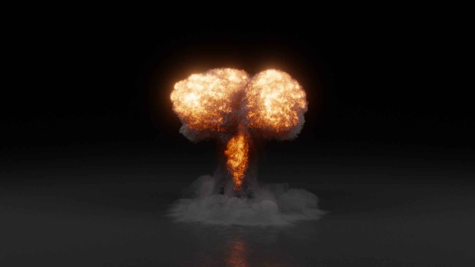 Big Nuclear Explosion 3D Model Model - TurboSquid 2012499