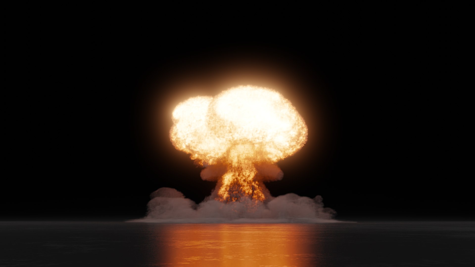 Big Nuclear Explosion 3D Model Model - TurboSquid 2012499