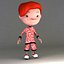 human kid boy 3d model