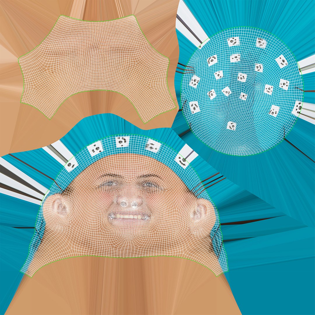 Penelope human head smile 3D model - TurboSquid 1697098