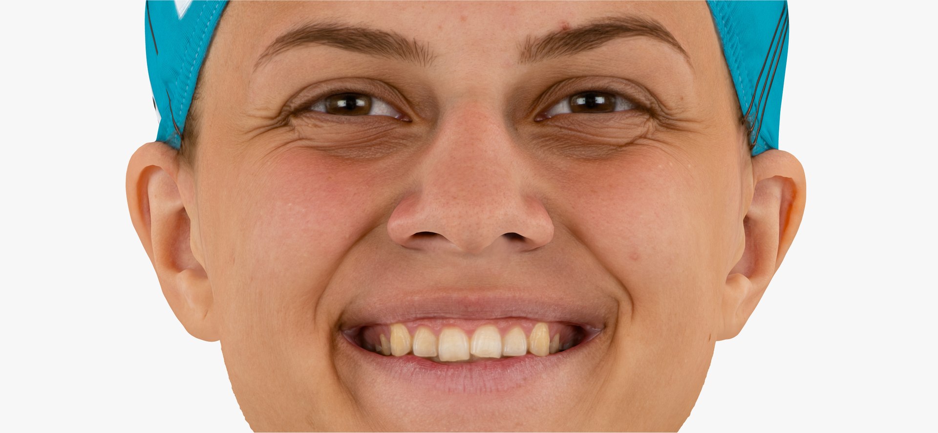 Penelope human head smile 3D model - TurboSquid 1697098