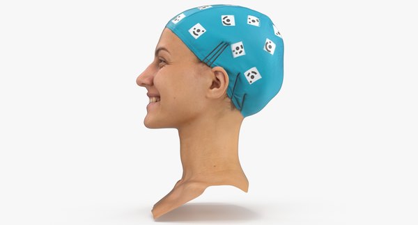 Penelope human head smile 3D model - TurboSquid 1697098