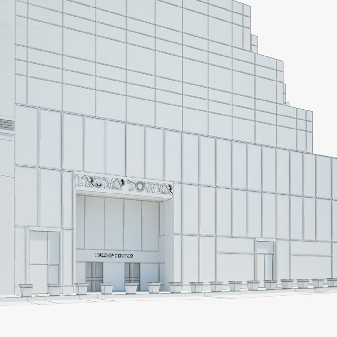 Trump tower 3D - TurboSquid 1656170