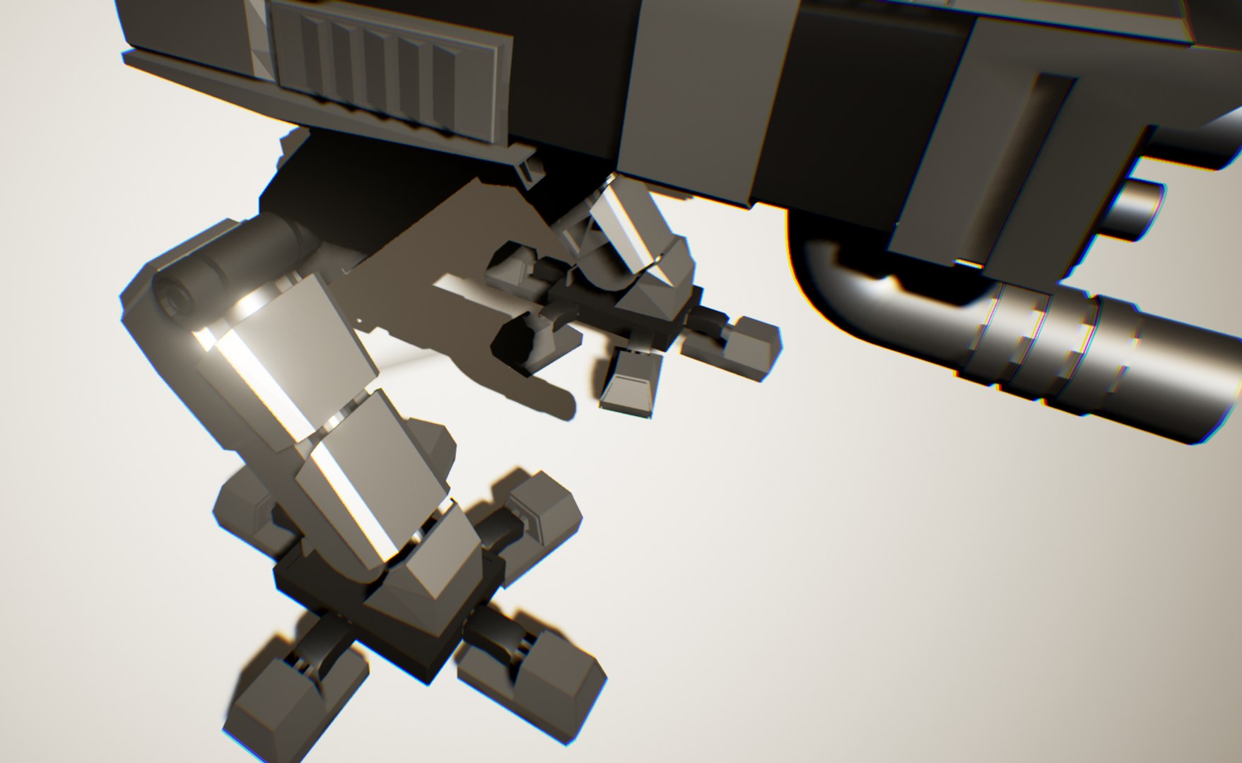 3d Model Robot Mech Machine