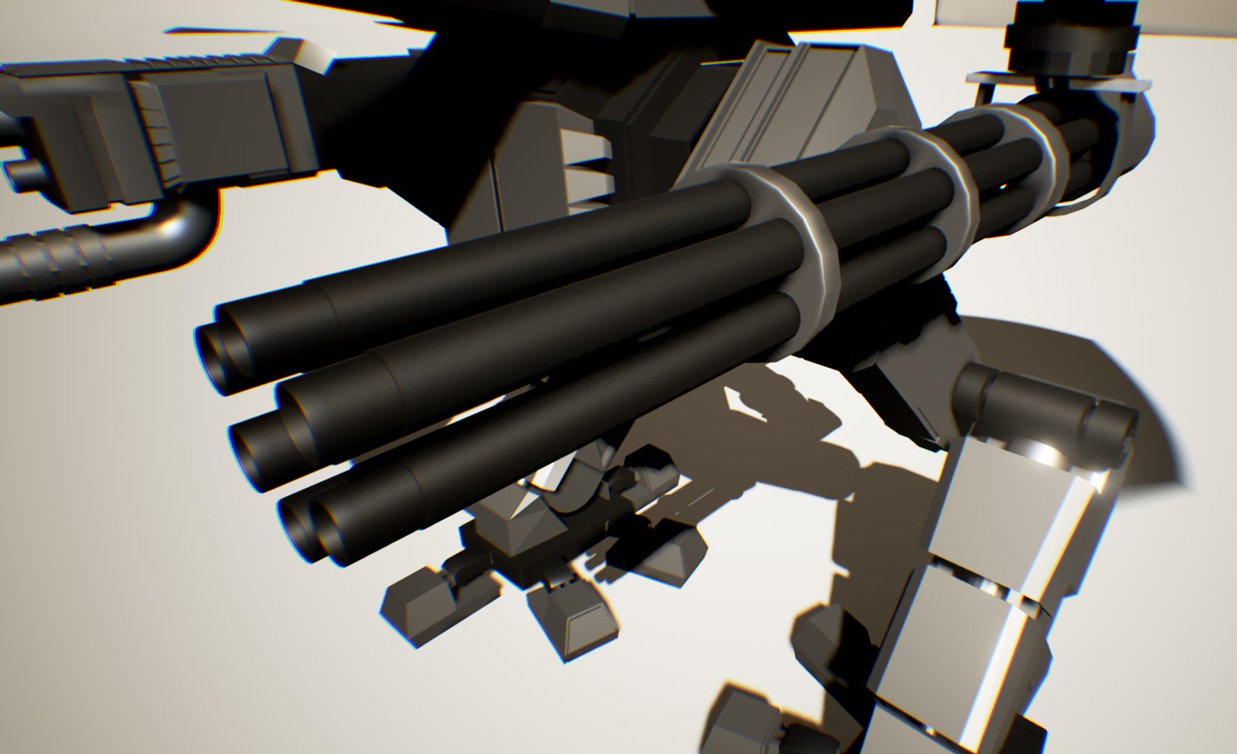 3d Model Robot Mech Machine