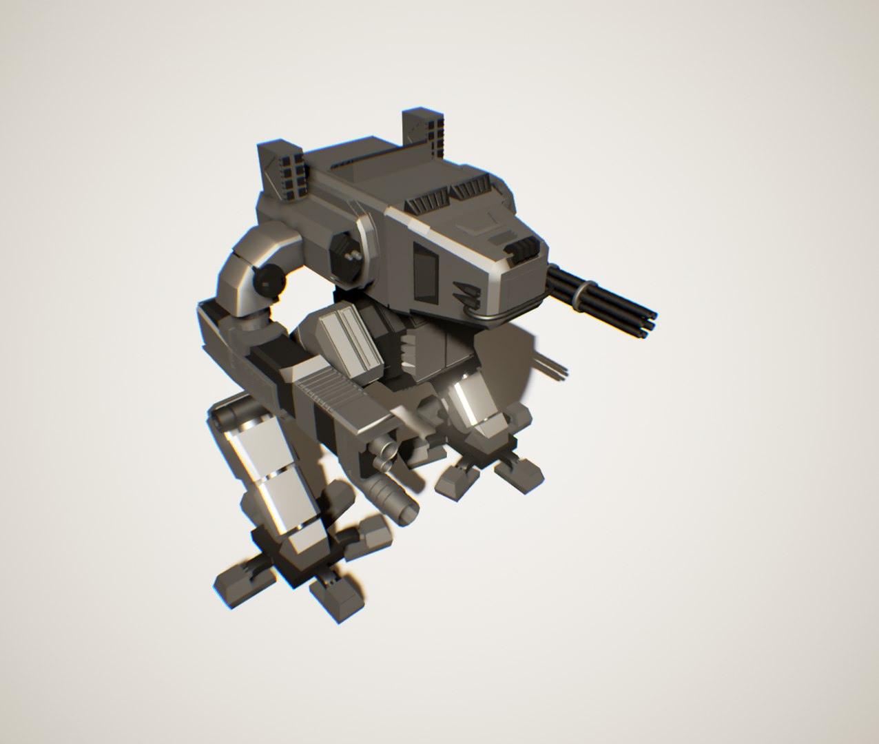 3d Model Robot Mech Machine