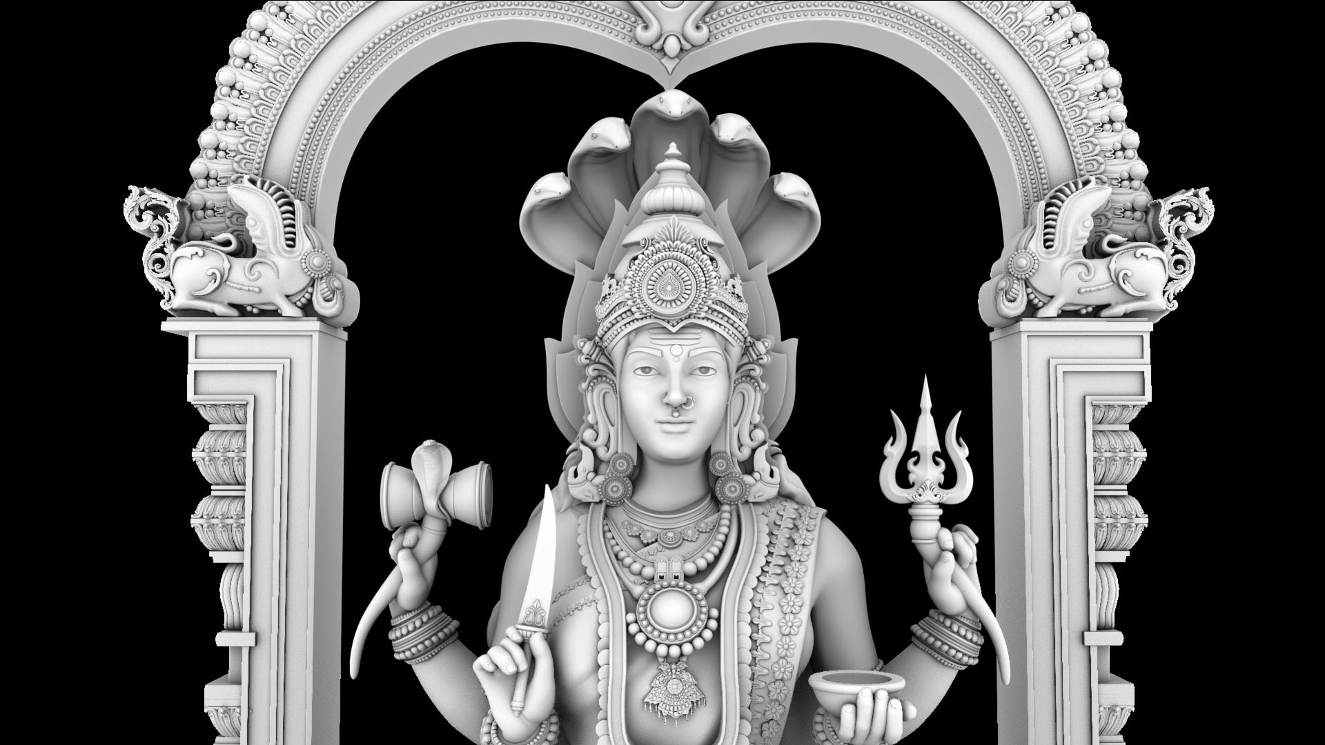 Goddess Mariamman Model - TurboSquid 2339167
