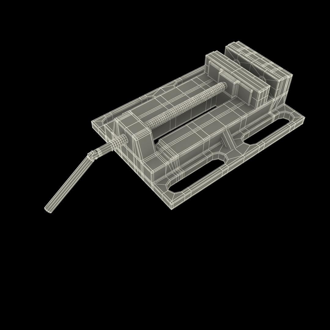 drill press vise irwin 3d model
