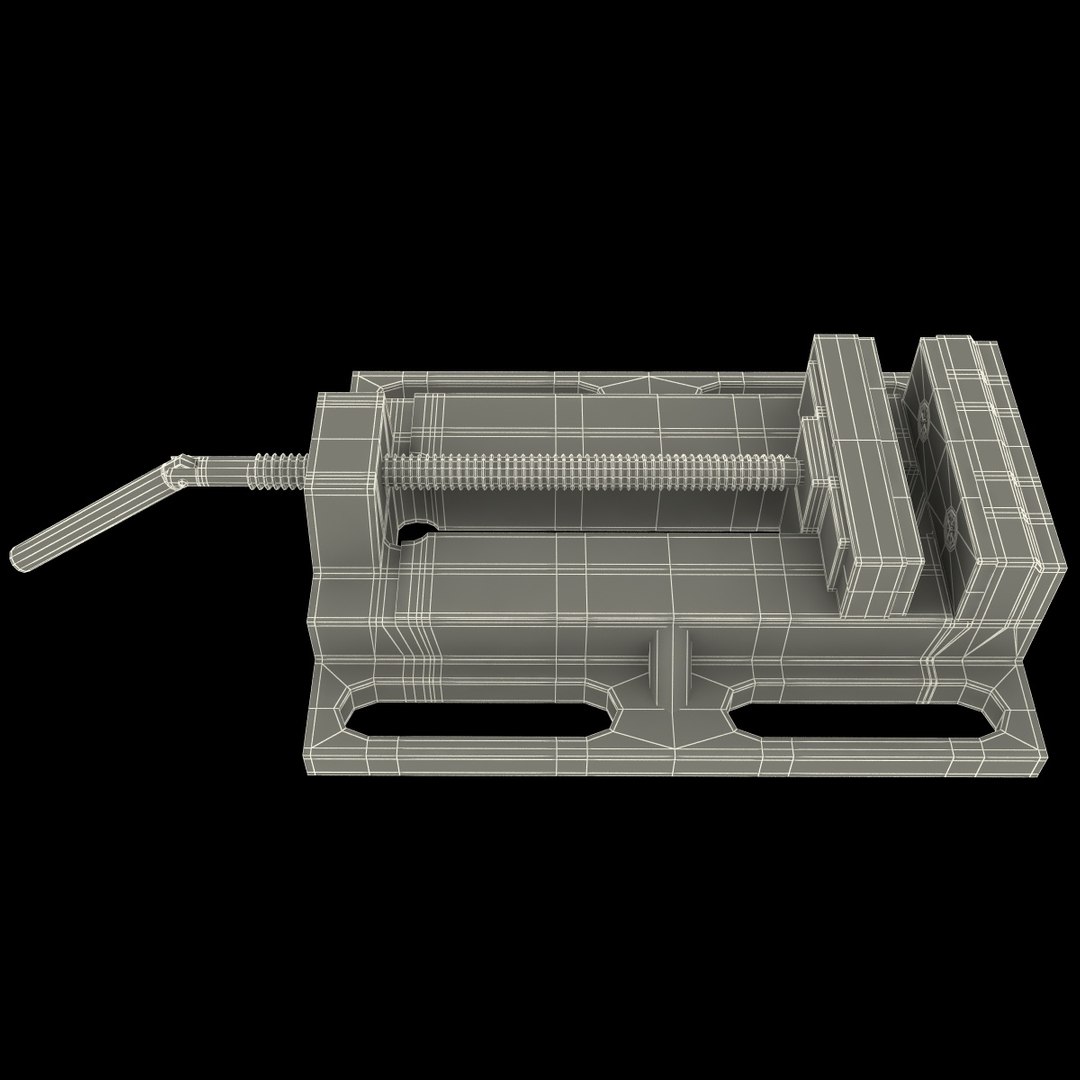 drill press vise irwin 3d model