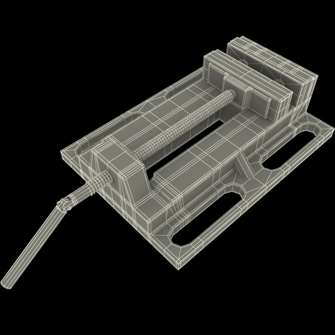 drill press vise irwin 3d model