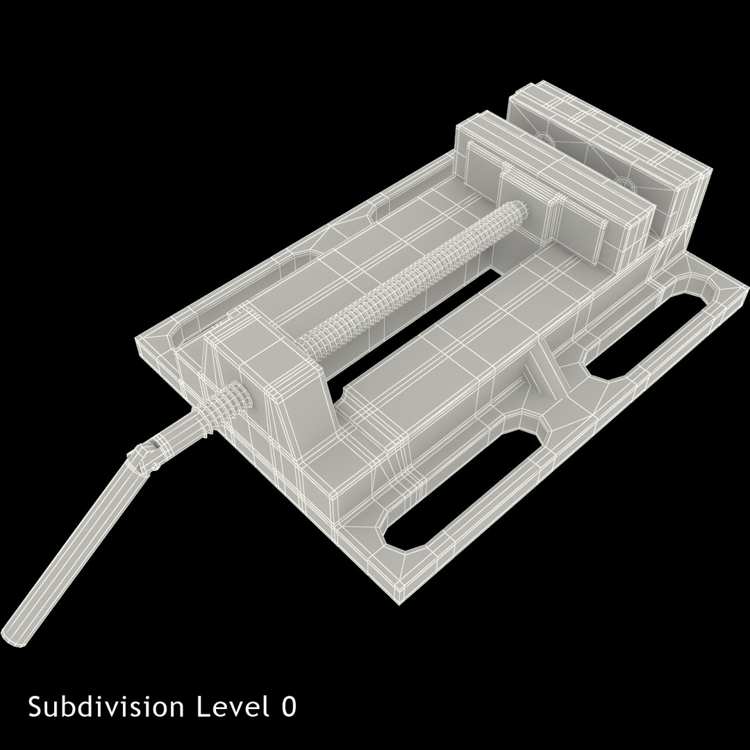 drill press vise irwin 3d model
