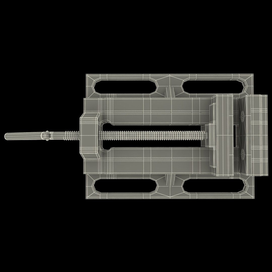 drill press vise irwin 3d model