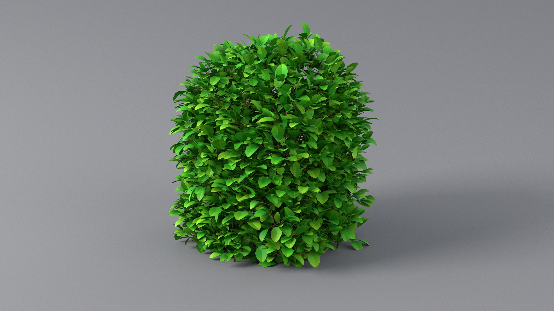 Cartoon Bush 17 Model - TurboSquid 1941443