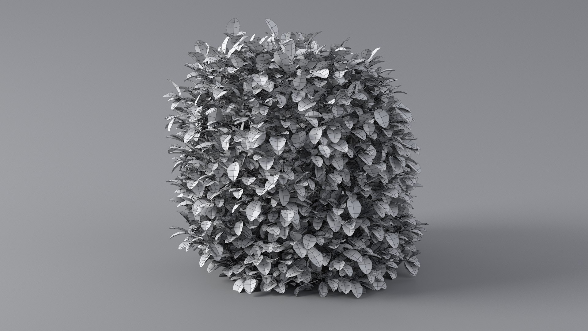 Cartoon Bush 17 Model - TurboSquid 1941443